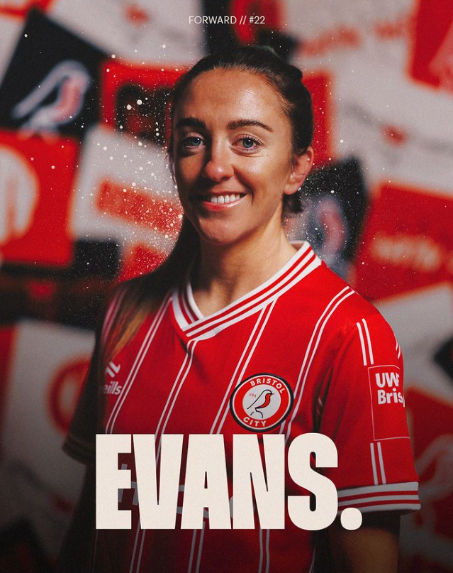 From Blowing Bubbles To Bristol City Lisa Evans Becomes A Robin